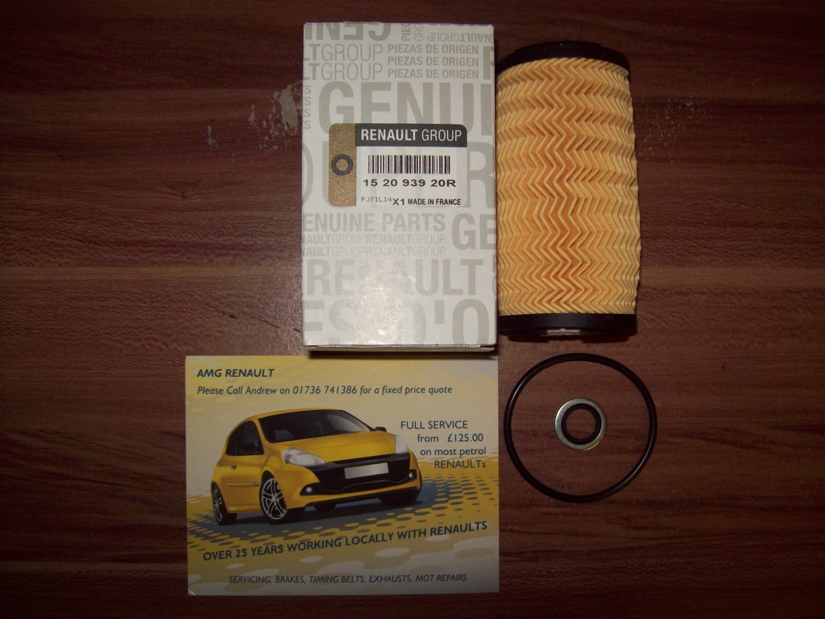 RENAULT MASTER 3 M9T 2.3 DIESEL OIL FILTER 152093920R - AMG Renault