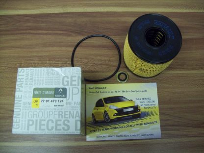 RENAULT TRAFIC 2.5 OIL FILTER - 7701479124 - AMG Renault