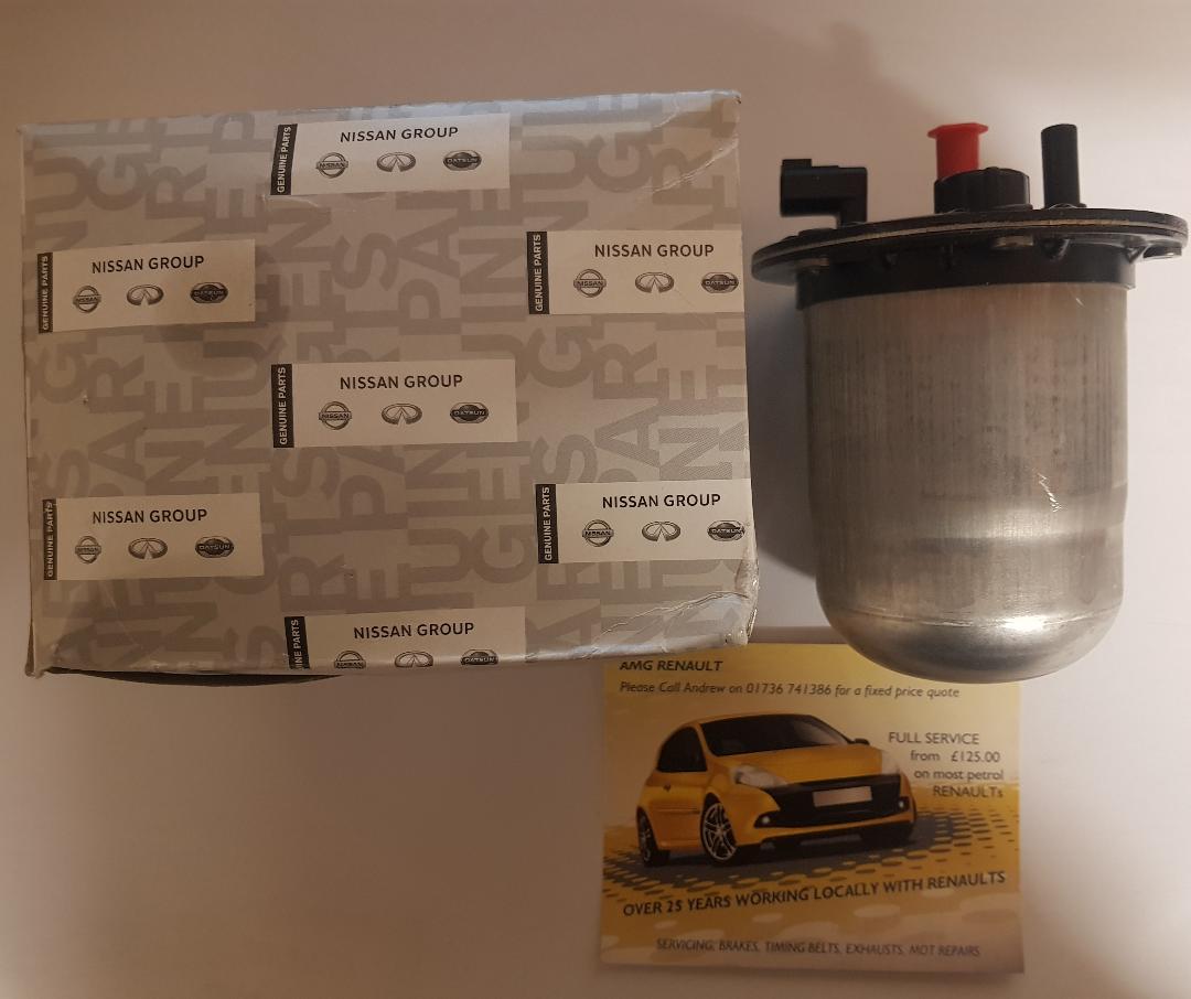 RENAULT KANGOO 2 1.5 DCI FUEL FILTER N16400000Q3A (164005420R) NISSAN ...